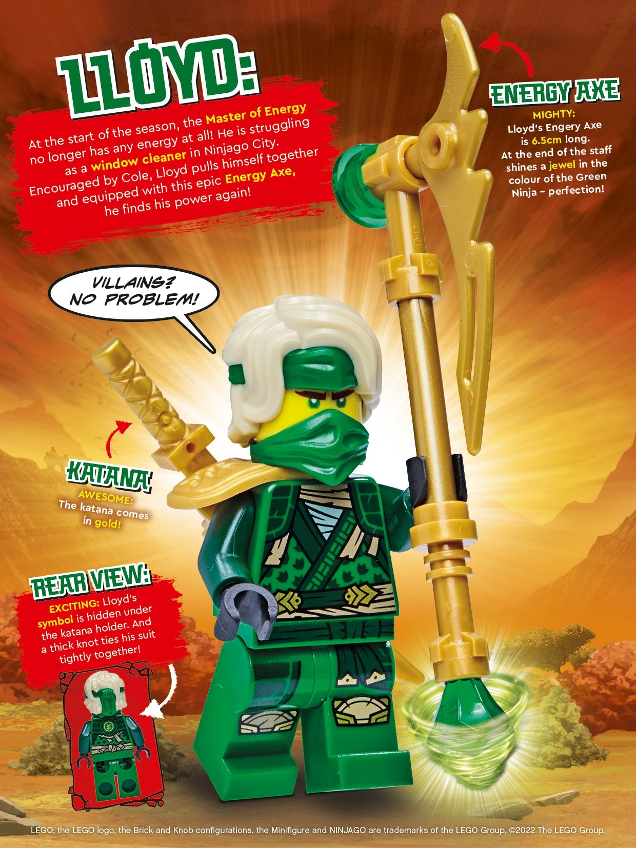 Ninjago Lloyd 2022