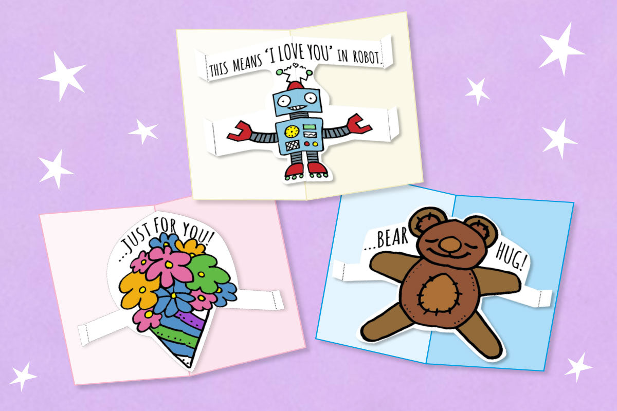 Pop Up Card Thing To Print