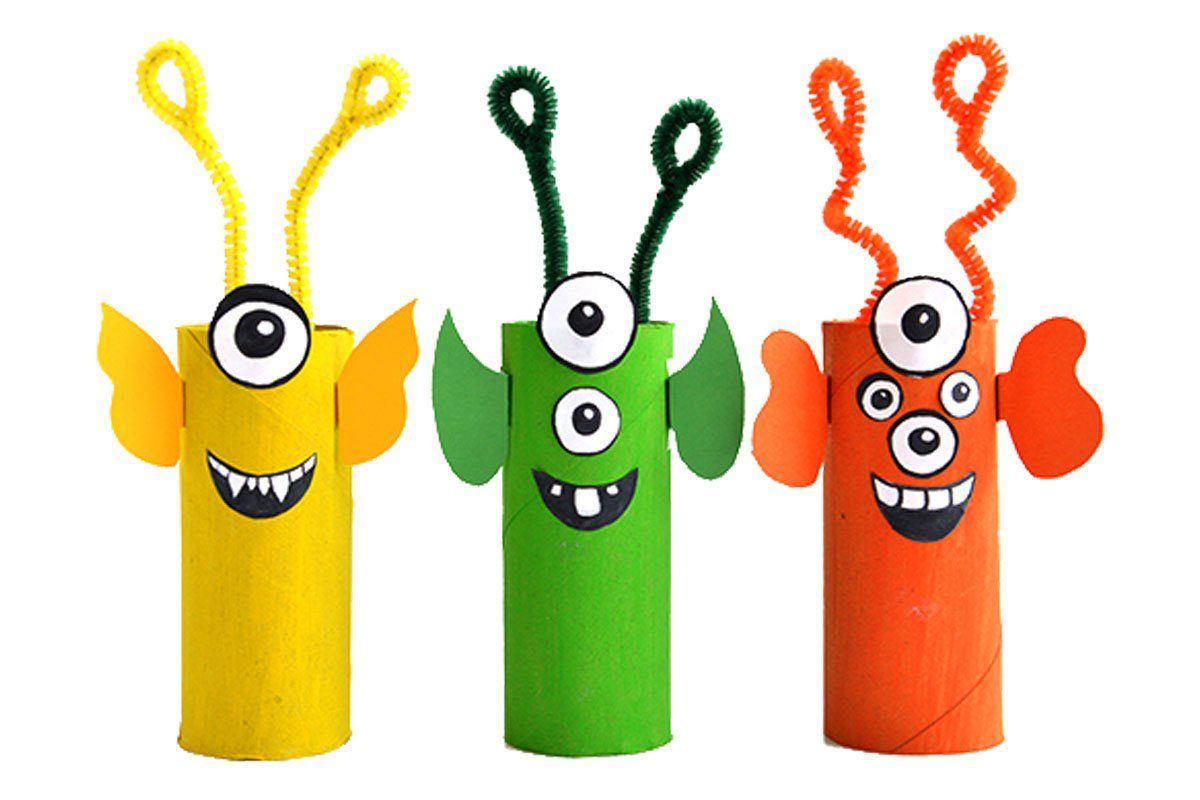 Toilet Roll Alien Craft | Giggly.co.uk